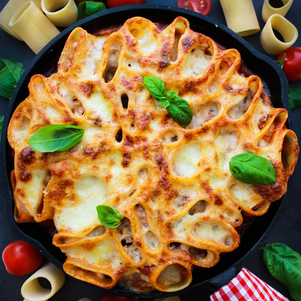 Stand up lasagna